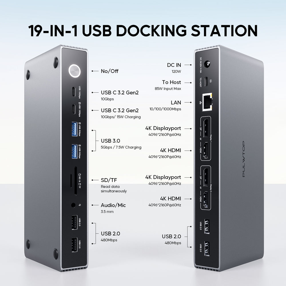 TBT4 & Displaylink Docking Station